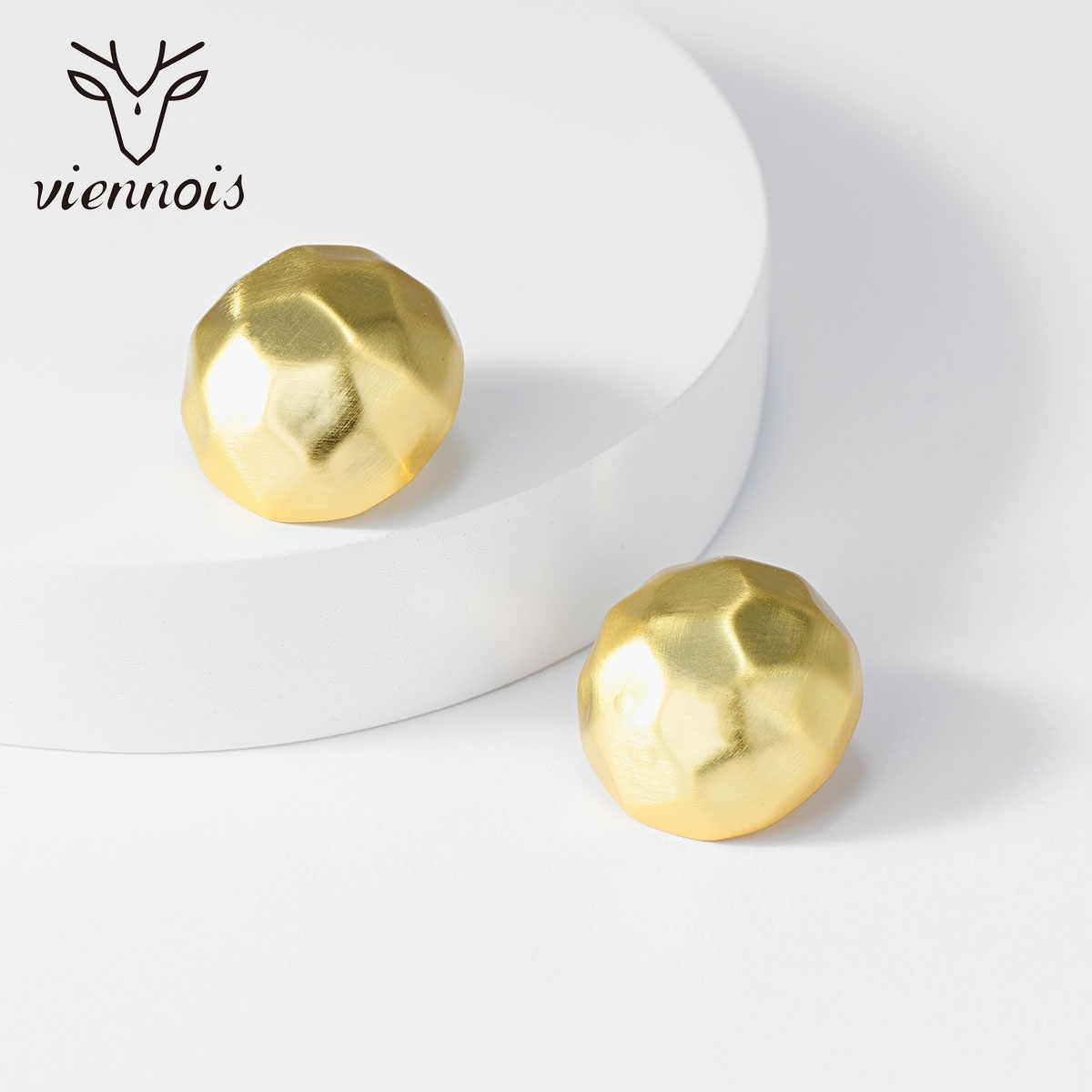 Best Medium Gold Plated Stud Earrings